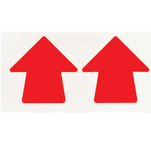 Hardware Specialty | Brady Vinyl Direction Arrows, 3" W x 3" L, 100 ...