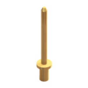 Hardware Specialty | Keystone Swage Mount .02" Micro Pin, .28" L, Brass ...