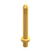 Hardware Specialty | Keystone Swage Mount .04" Micro Pin, .4" L, Brass ...