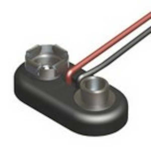 Hardware Specialty | Keystone Premium 9V Strap, T Style, 4" Leads