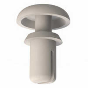Hardware Specialty | Micro Plastics Snap Rivet, .127" Mounting Hole Dia ...