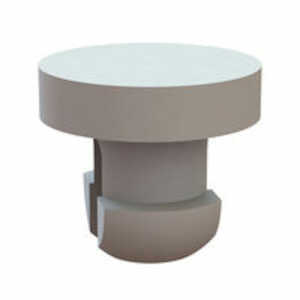 Hardware Specialty | Micro Plastics Push Rivet, .124" Mounting Hole Dia ...