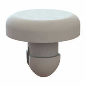 Hardware Specialty | Micro Plastics Push Rivet, .197" Mounting Hole Dia ...