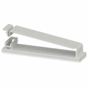 Hardware Specialty | Essentra Adhesive Mount Cable Clip, 3.08" L, .59 ...