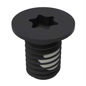 Hardware Specialty | M3 X 5mm Long, Torx, 120 Degree Flat Head, Steel ...