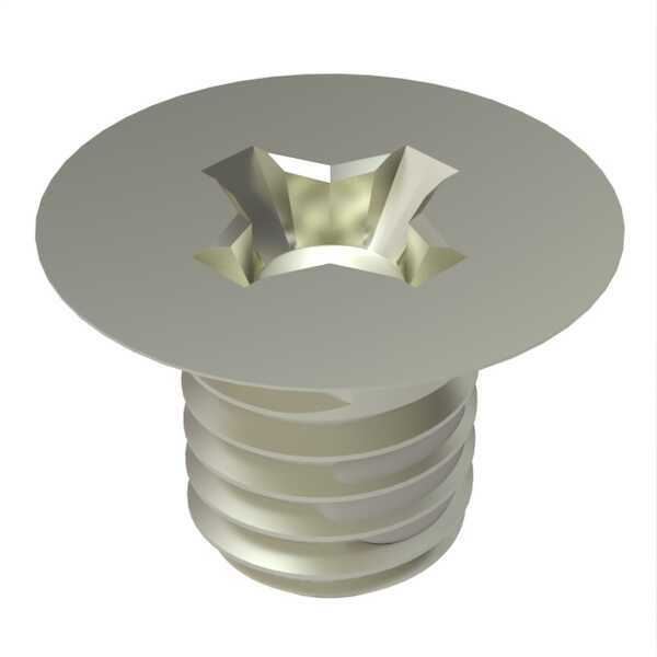 Hardware Specialty | M3 X 6mm Long, Phillips, 120 Degree Flat Head ...