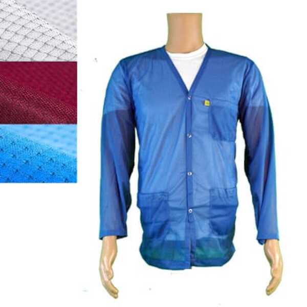 Hardware Specialty | Transforming Technologies ESD Jacket, V-Neck, Snap ...