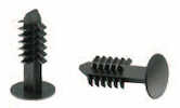 Hardware Specialty | Heyco Barbed Rivet, .187" Mounting Hole Dia, .59 ...