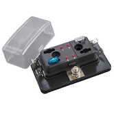 Hardware Specialty | OptiFuse MINI Fuse Block with LED, 4 Pole