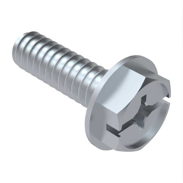 Hardware Specialty | 10-32 X 3/8" Long, Combo Phillips/Slotted ...