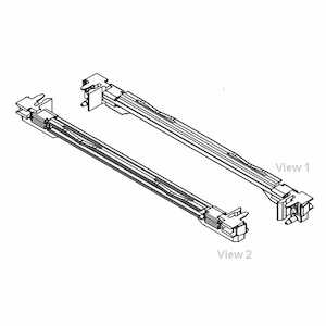 Hardware Specialty | Bivar VME Card Guide with ESD Clips, PCB Grounding ...