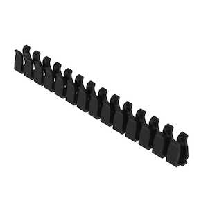 Hardware Specialty | Richco Flexible Grommet Strip, Serrated, .055 ...