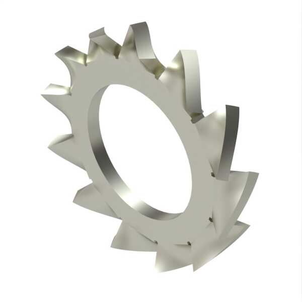 Hardware Specialty | M4 External Tooth Lock Washer, 4.3mm ID, 8mm OD ...