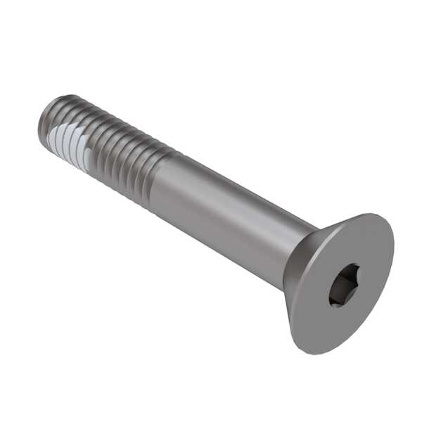 Hardware Specialty | 1/4-28 X 1" L, 82 Degree Flat Head Socket Screw ...