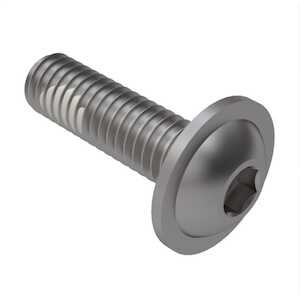 Hardware Specialty | M3 X 5mm Long Flanged Button Head Socket Cap Screw ...