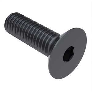 Hardware Specialty | M5 X 12mm Long, Flat Head Socket Screw, Alloy ...