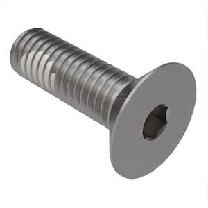 Hardware Specialty | M4 X 6mm L, 90 Degree Flat Head Socket Screw. 316 ...