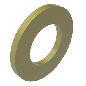 Hardware Specialty | Seastrom #4 Flat Washer, .120" ID, .187" OD, .002 ...