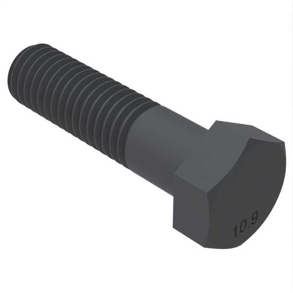 Hardware Specialty | M24 X 2 X 90mm Long, Hex Head Cap Screw. Steel ...