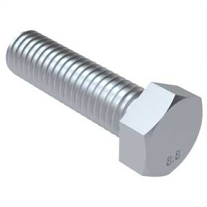 Hardware Specialty | M8 X 25mm Long, Hex Head Cap Screw. Steel Grade 8. ...