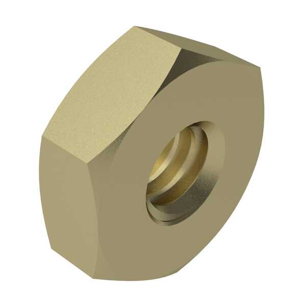 Hardware Specialty | M14 Hex Machine Screw Nut, 22mm W X 11mm H ...