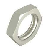 Hardware Specialty | 1/2" - 28 Hex Panel Nut. 5/8" W X 1/16" H, Brass ...