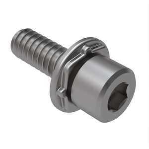 Hardware Specialty | 8-32 X 7/16" L, Hex Socket Head SEMS Machine Screw ...