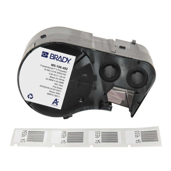 Hardware Specialty | Brady BMP51 BMP53 FreezerBondz Polyester ...