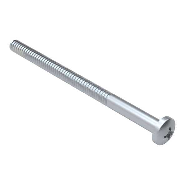 Hardware Specialty | M10 X 30mm Long, Phillips, Pan Head, Steel Machine ...