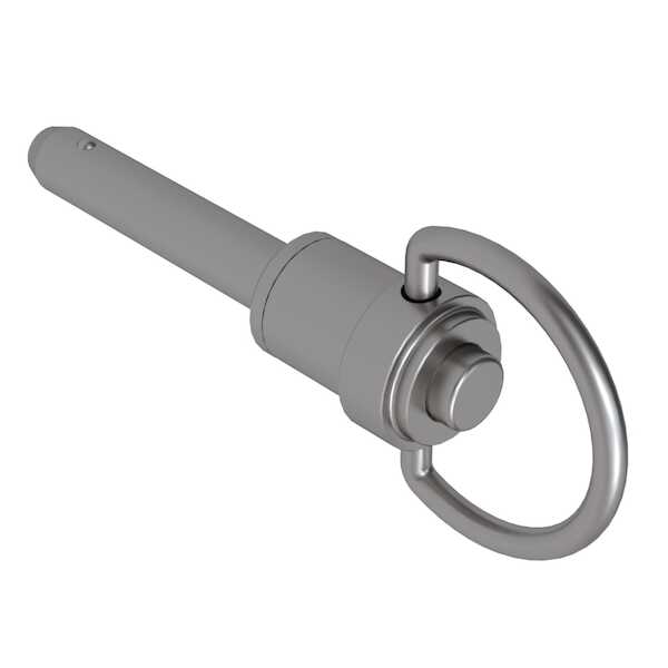 Hardware Specialty | Ring Handle Ball Lock Pin, Single Acting, 1.9 ...