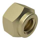 Hardware Specialty | 1-1/4" - 12 Steel, Hex Locknut w/ Elliptical Lock ...