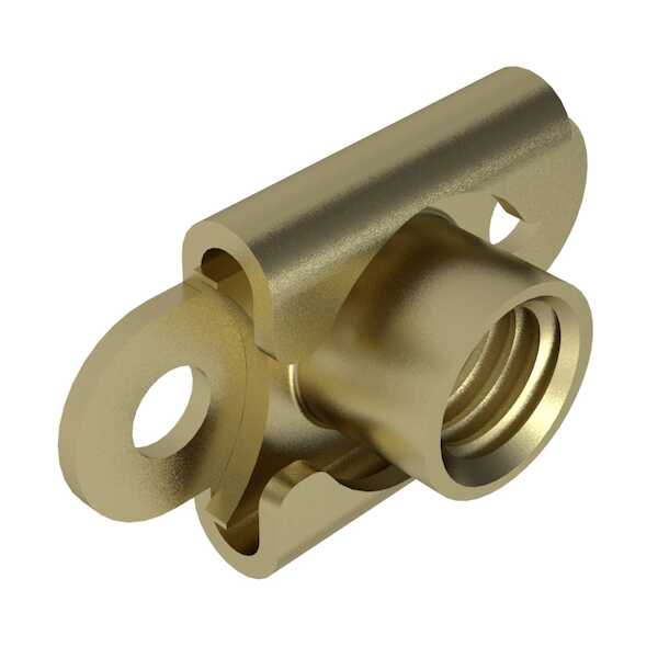 Hardware Specialty | 5/16"-24 Steel Self-Locking Floating Nutplate, w/o ...