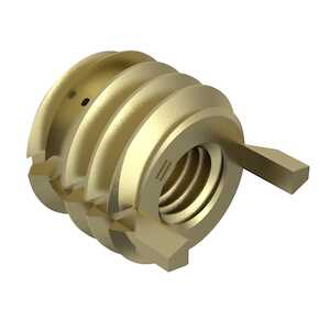 Hardware Specialty | 1/4-20 Solid Wall Insert w/ Internal Thread Lock ...
