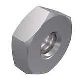 Hardware Specialty | 10-32 Hex Machine Screw Nut. Steel, Tin Plate ...