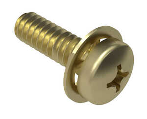 Hardware Specialty | 8-32 X 1/2" L, Phillips, Pan Head, SEMS Machine ...