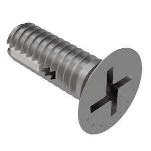 Hardware Specialty | 10-32 X 1/2" Long, Offset Cruciform, 100 Degree ...