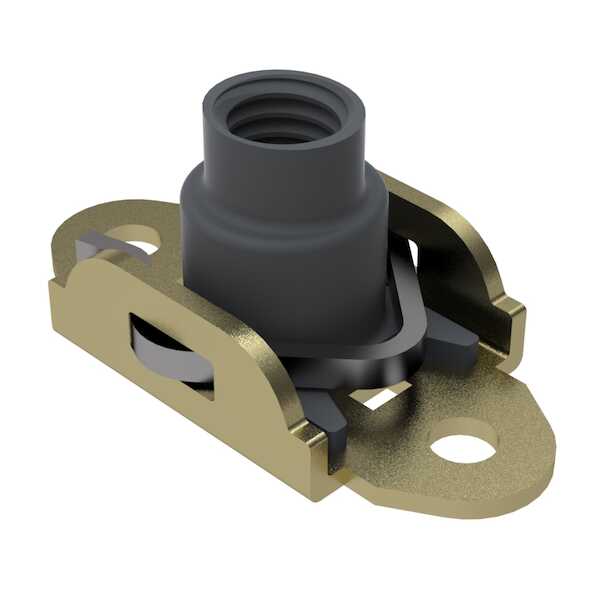 Hardware Specialty | 5/16-24 Alloy Steel Self-Locking Floating Nut ...