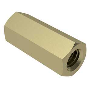 Hardware Specialty | 1/4" Hex Steel Female Standoff, 4-40, 7/16" L, Cadmium
