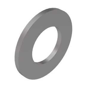 Hardware Specialty | #4 Flat Washer, .115" ID, .209" OD, .016 ...
