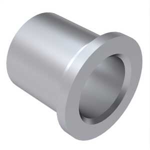 Hardware Specialty | 1/2" Press-Fit Flanged Bushing, .150" L X .5" ID ...