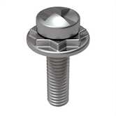Hardware Specialty | M3 X 12mm L, One Way Slotted, Pan Head SEMS ...