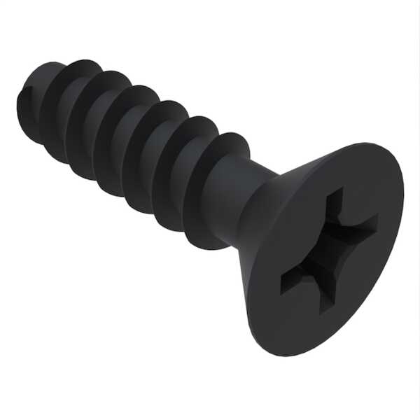 Hardware Specialty | M2 Flat Head Plastite 45 Screw, Phillips, 5mm L ...
