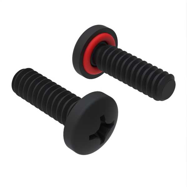 Hardware Specialty | Zago M3 X 10mm L, Phillips, Pan Head Sealing Screw ...