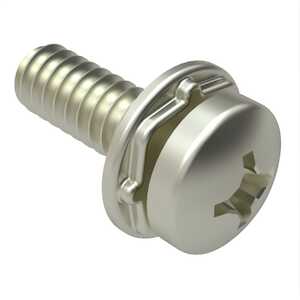 Hardware Specialty | M3 X 6mm L, Phillips, Pan Head SEMS Machine Screw ...