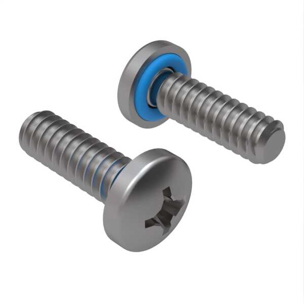 Hardware Specialty | Zago M6 X 35mm L, Phillips, Pan Head Sealing Screw ...