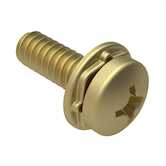 Hardware Specialty | M3 X 6mm L, Phillips, Pan Head SEMS Machine Screw ...