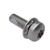 Hardware Specialty | M4 X 16mm L, Torx, Pan Head SEMS Machine Screw ...