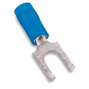 Hardware Specialty | Sta-Kon Nylon Insulated Fork Terminal with Flanged ...