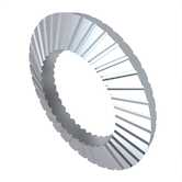 Hardware Specialty | M4 Ribbed Lock Washer, 4.3mm ID, 7mm OD, .5mm ...