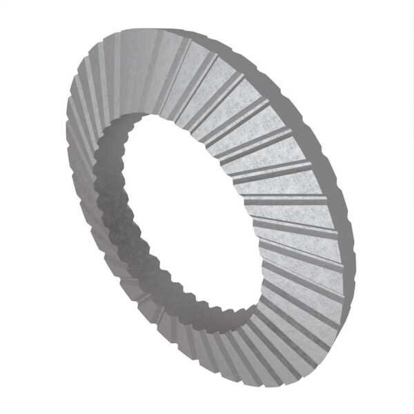 Hardware Specialty | M4 Ribbed Lock Washer, 4.3mm ID, 7mm OD, .5mm ...